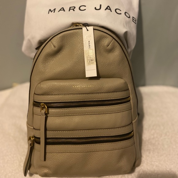 Marc Jacobs | Bags | Marc Jacobs Brown Leather Backpack Auth | Poshmark